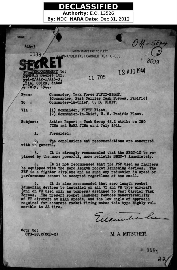 How Action Reports Helped The US Navy Defeat The Japanese - MGlenn Ross